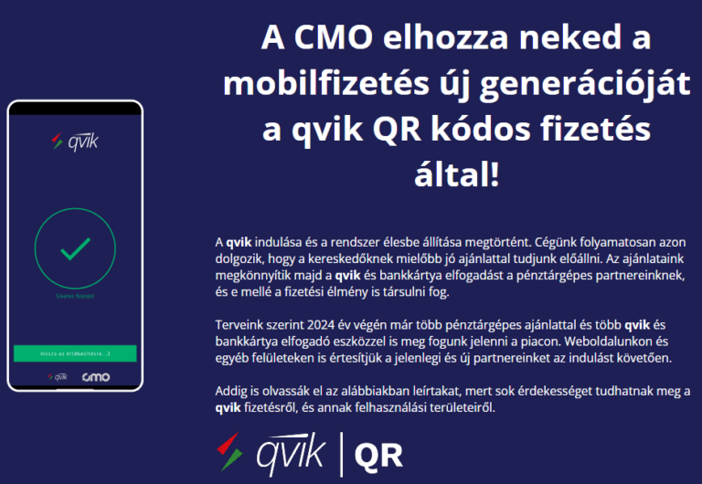 Mobilfizetés egyszerűen: hogyan segít a qvik rendszer? - Online Design